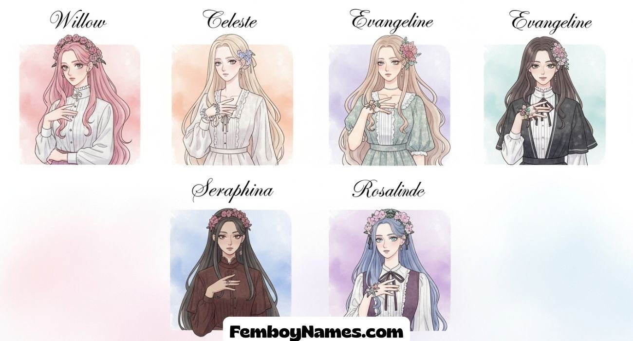 310 Soft Femboy Character Names That Are So Feminine